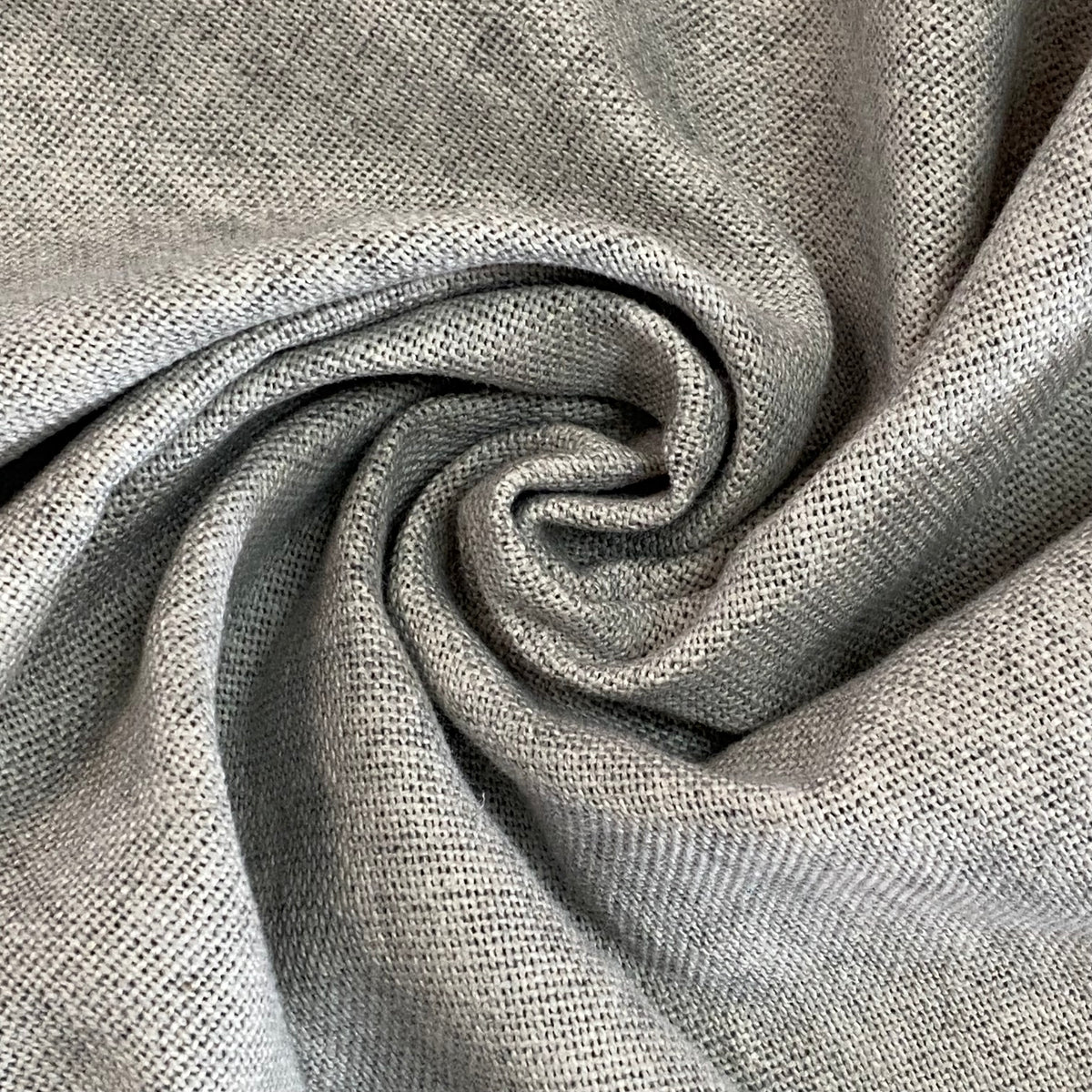 Upholstery Weight Open Weave Linen Blend - Heathered Grey – Empire Make ...